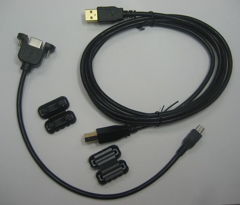 USB 2.0 Mini-B to Std-B Bulkhead Cable Kit – Moates